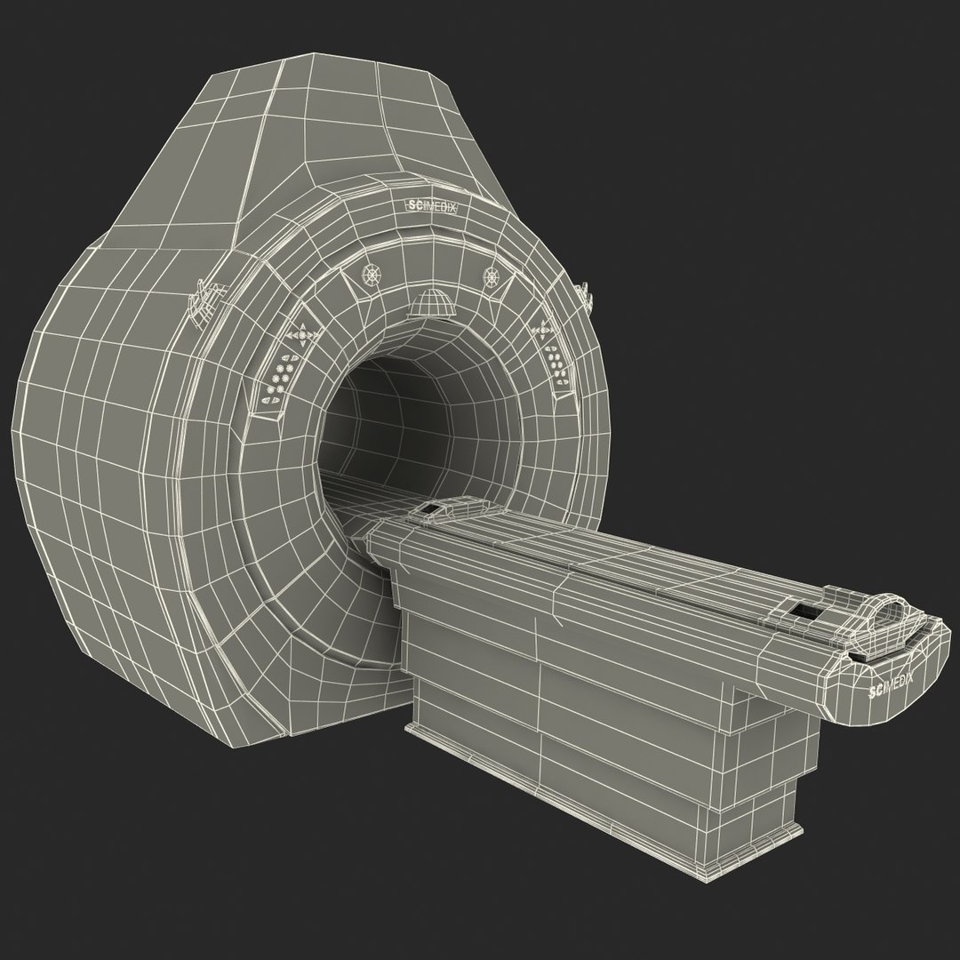 Ct Scanner Scimedix Mrt 3d Model