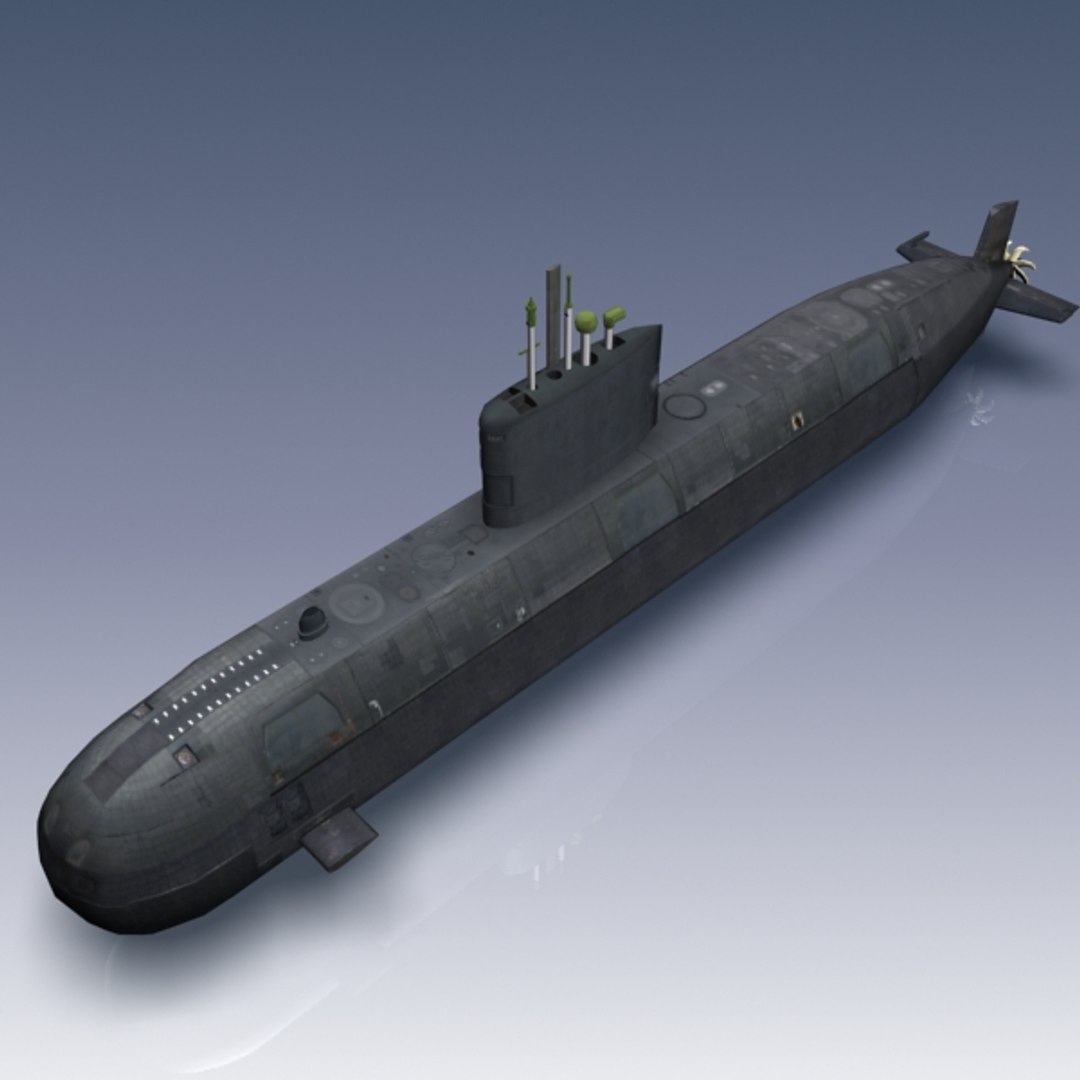 Victoria Class Submarine 3d Model
