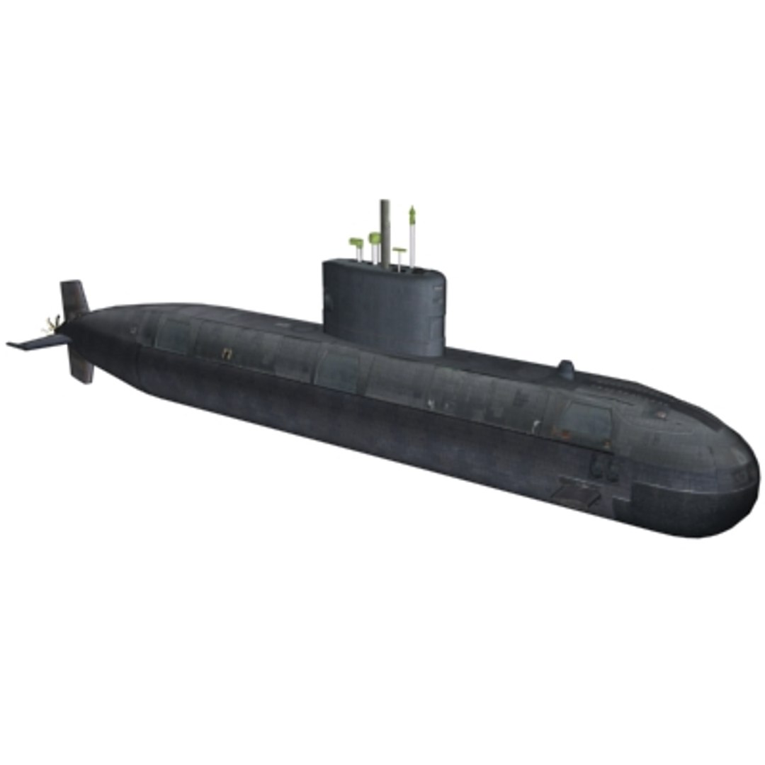 Victoria Class Submarine 3d Model