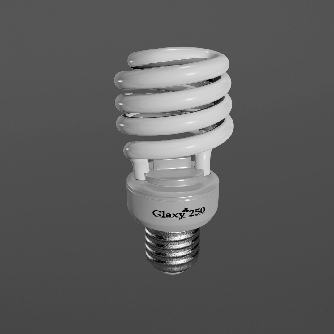 Cfl Light Bulb 3D Model - TurboSquid 1252827