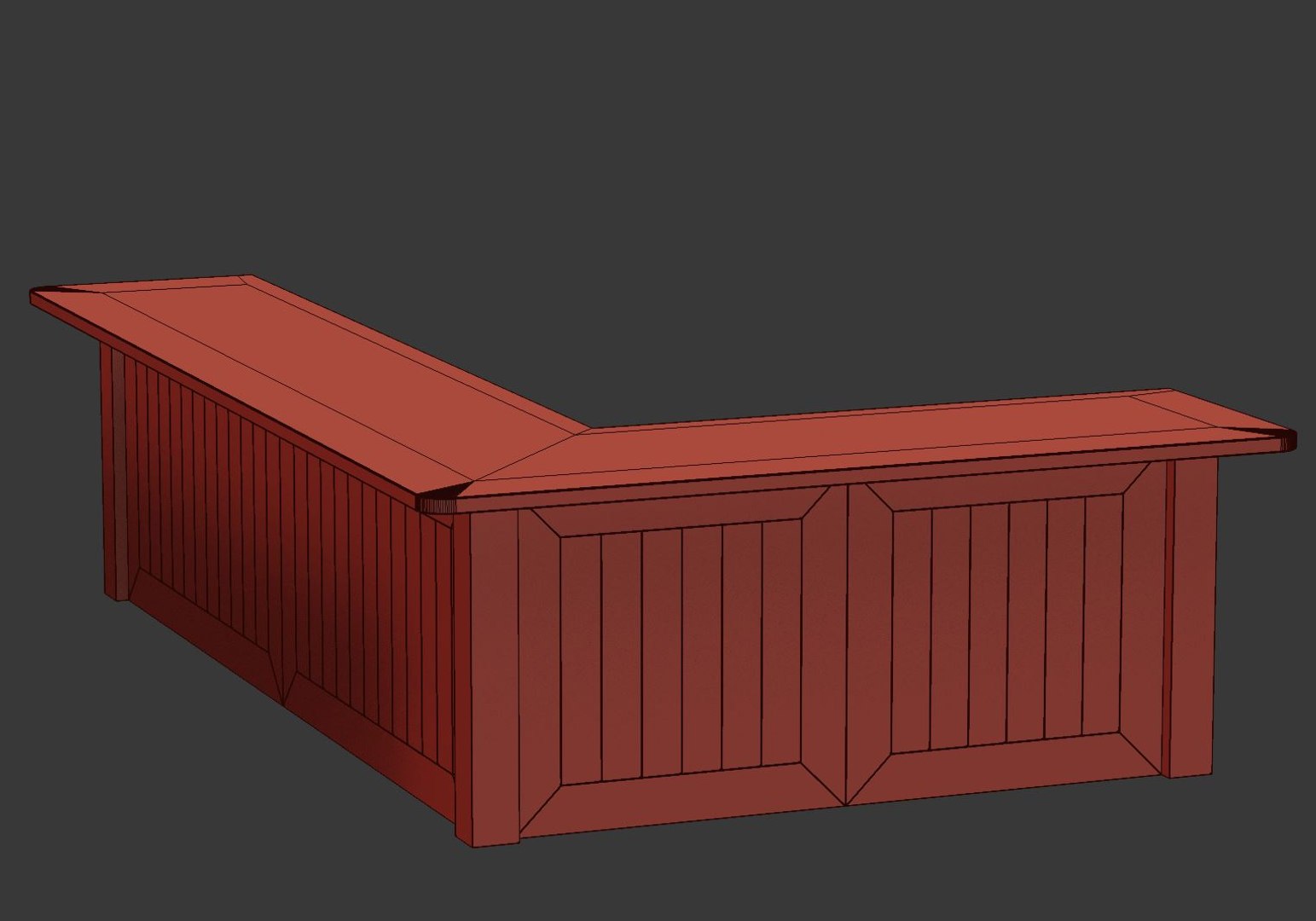 3D Ebbi Corner Bar Counter SH02 - TurboSquid 1883117