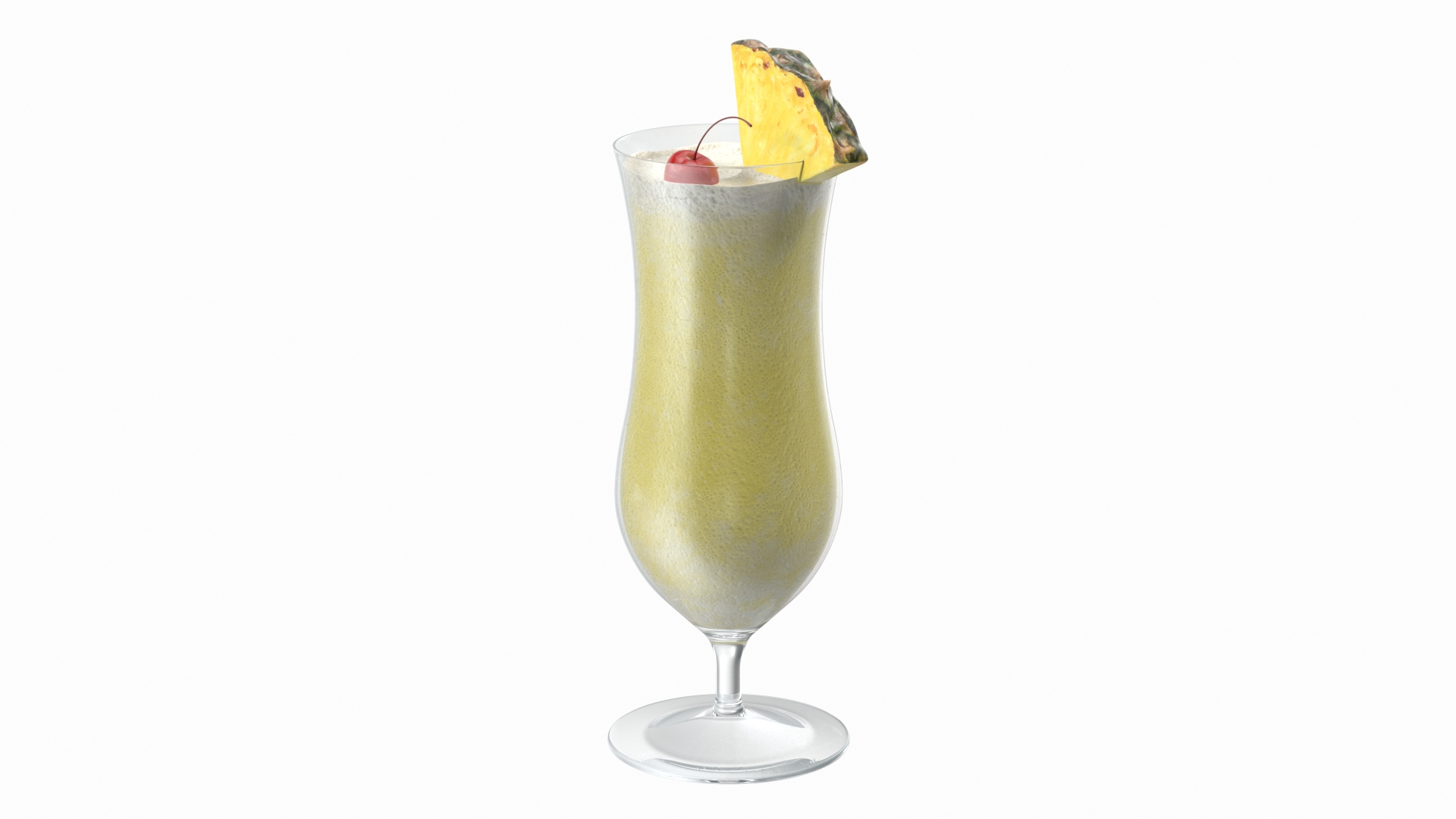 3d Model Cocktail Pina Colada Turbosquid 2128410