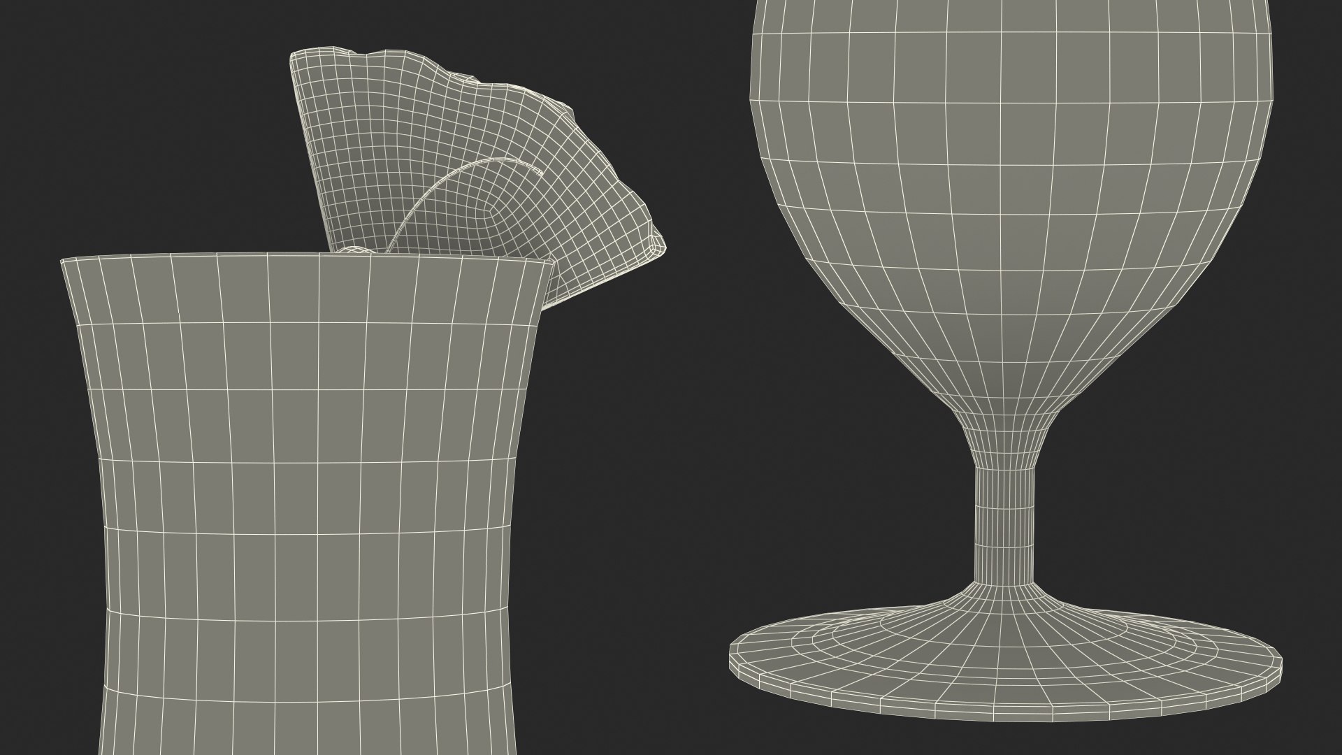 3D Model Cocktail Pina Colada - TurboSquid 2128410