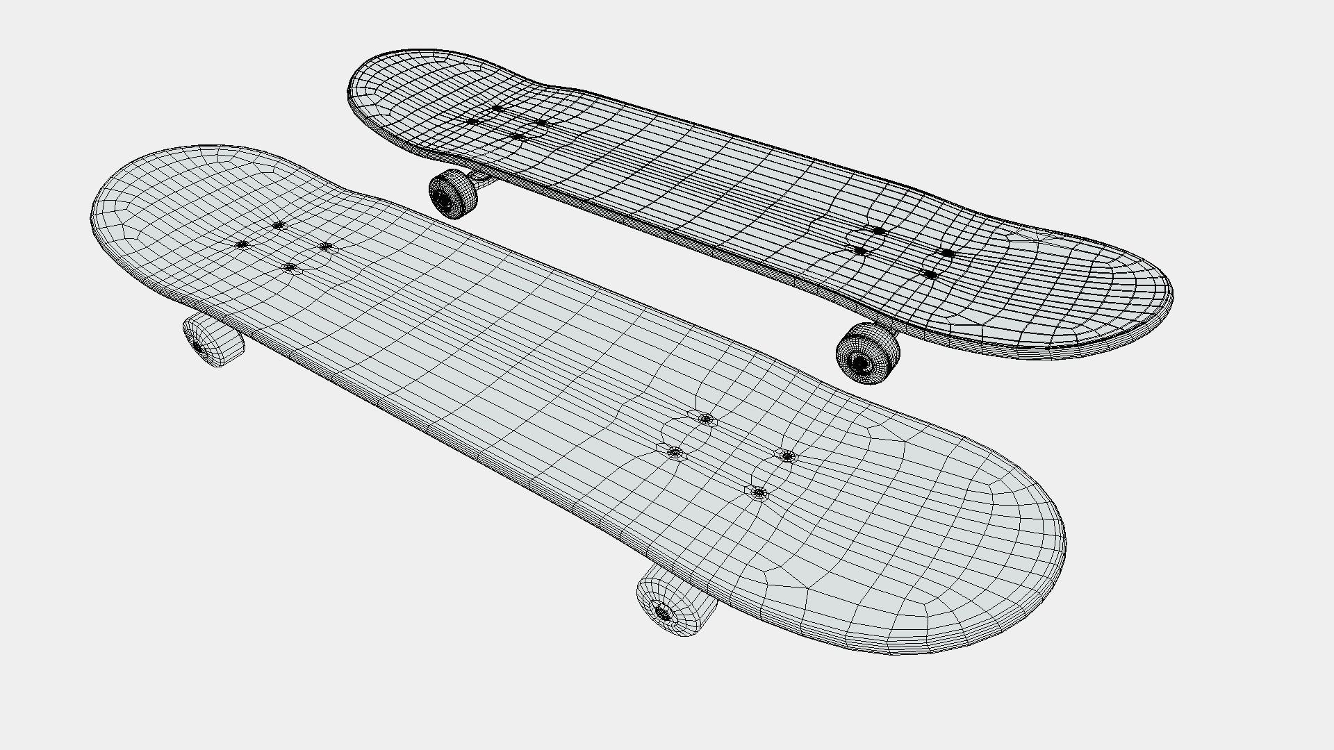 Skateboard And Skate Decks 3D Model - TurboSquid 2153905