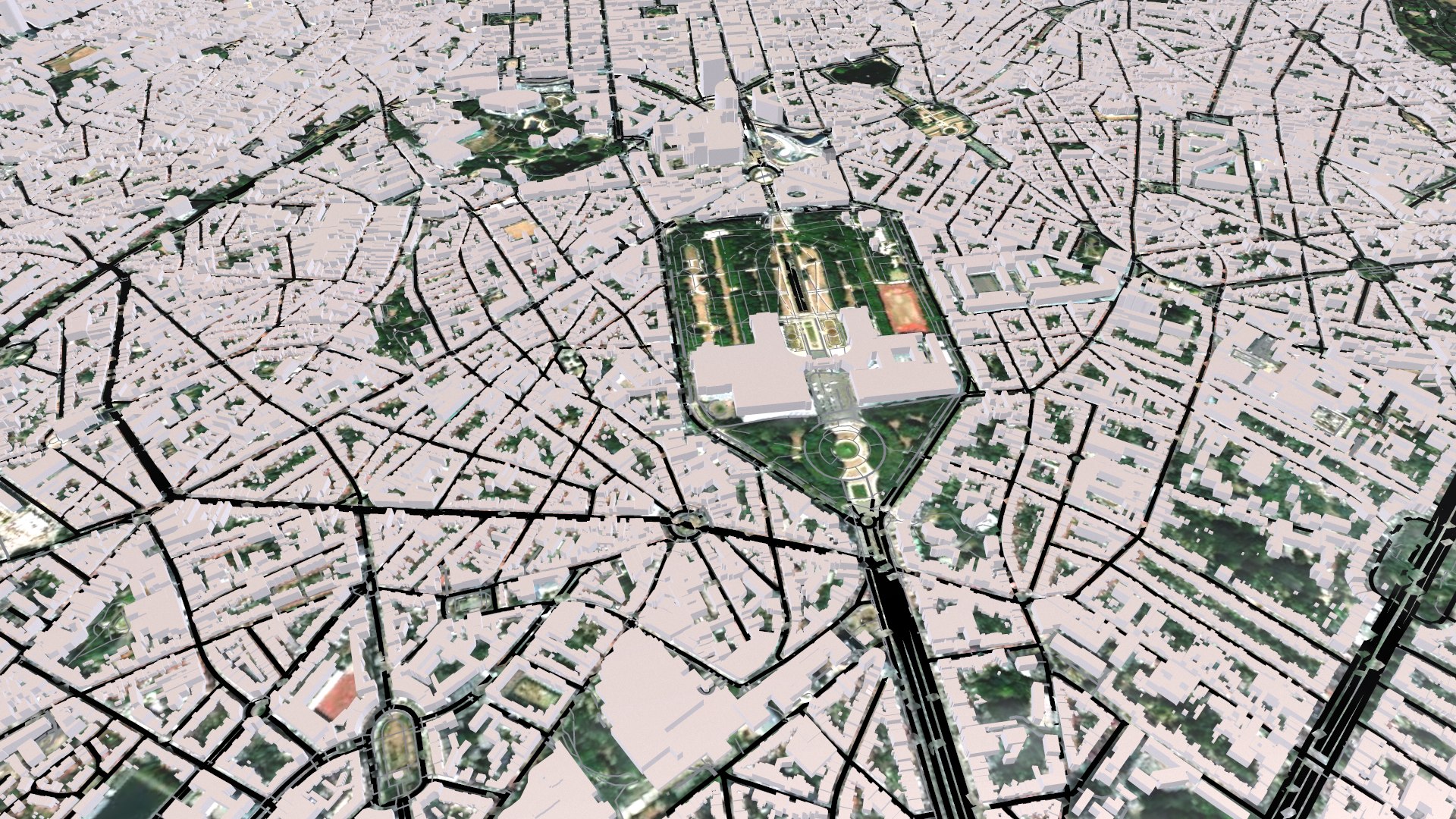 3D cityscape brussel belgium model - TurboSquid 1675300
