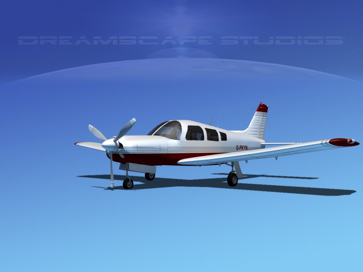 3d Propeller Piper Cherokee