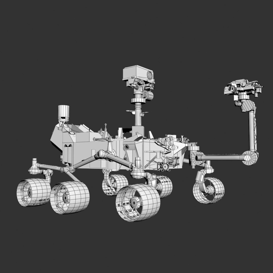 Mars Curiosity Rover 3D Model - TurboSquid 1463990