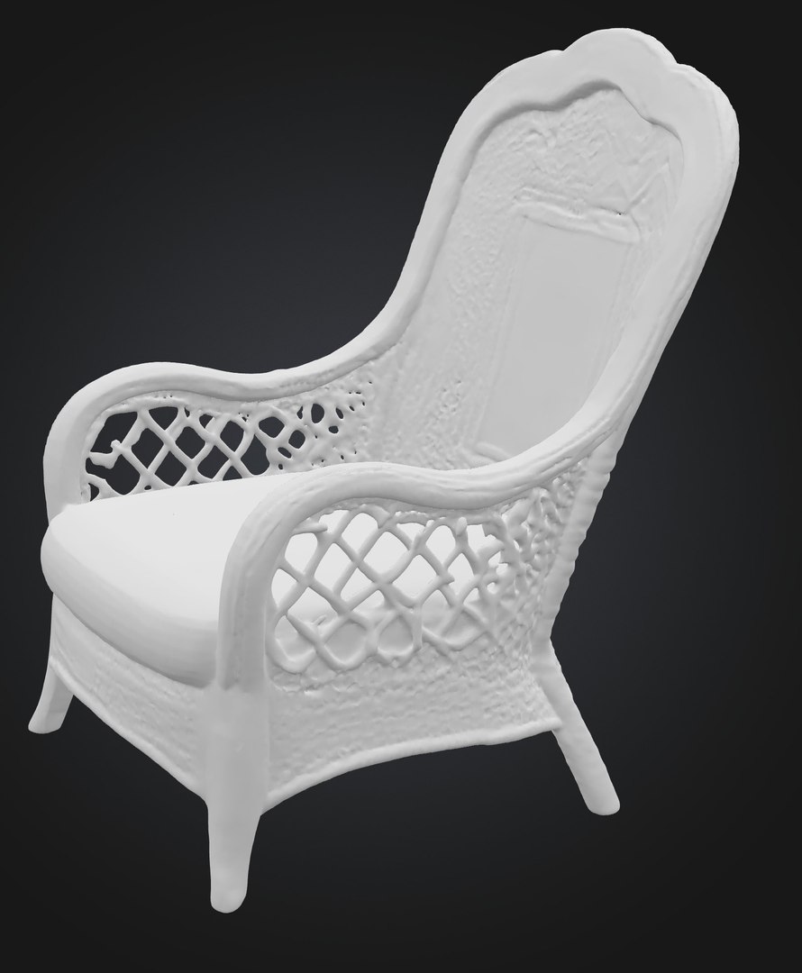 3D Rattan Garden Furniture Model - TurboSquid 2399038