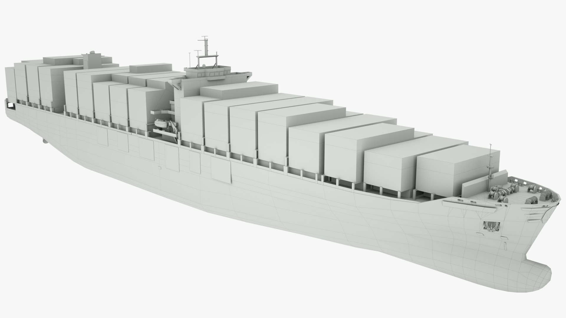 Container Ship Collection Vol.8 3D Model - TurboSquid 1735447