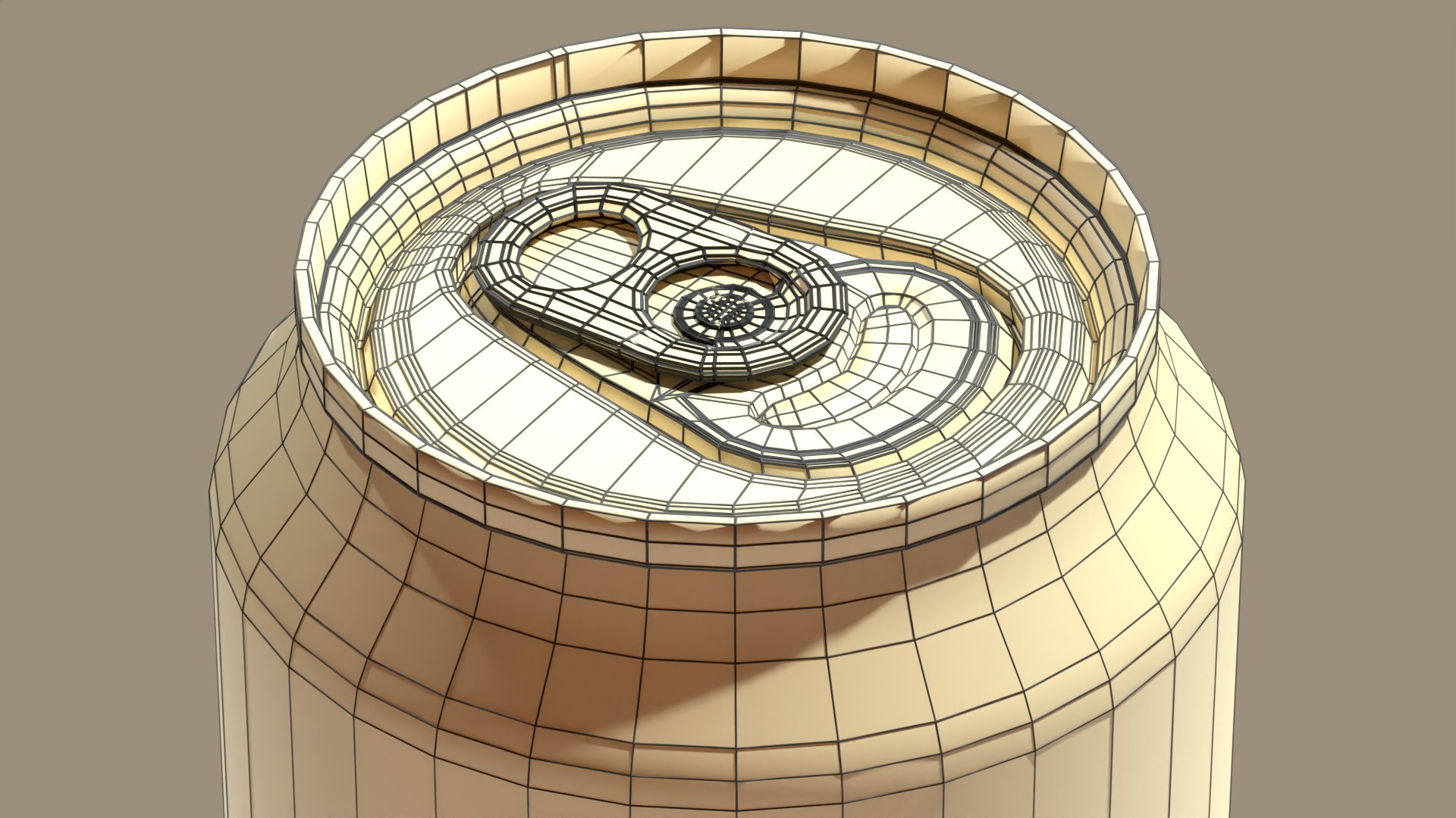 Standard Condensation Realistic Can 3D Model - TurboSquid 2245469