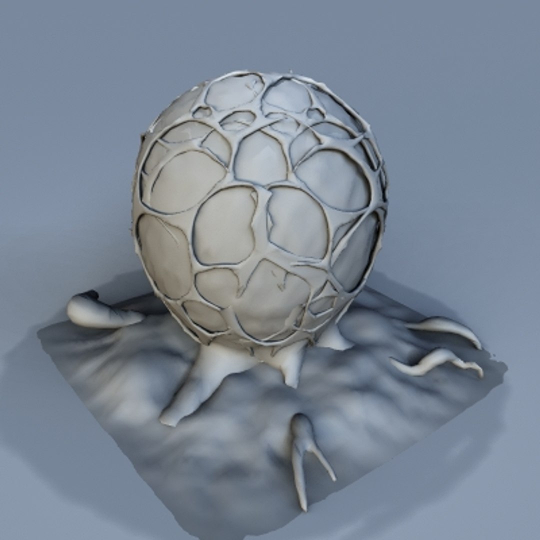 Alien Plants 3d Model
