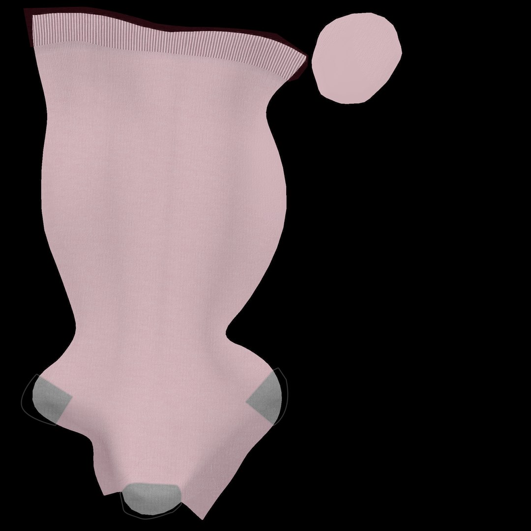 3D Flat Over Knee Socks - TurboSquid 1812603