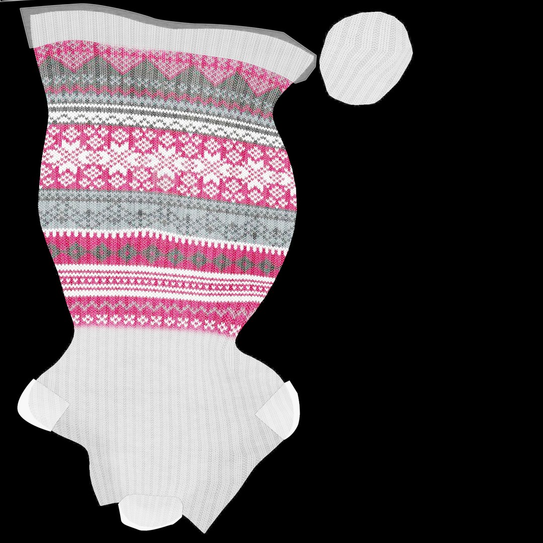 3D Flat Over Knee Socks - TurboSquid 1812603