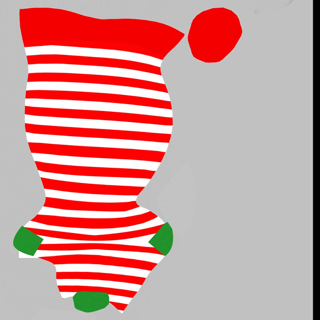 3D Flat Over Knee Socks - TurboSquid 1812603