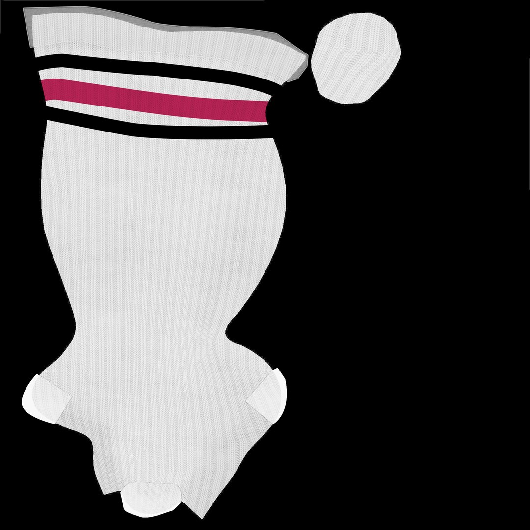 3D Flat Over Knee Socks - TurboSquid 1812603