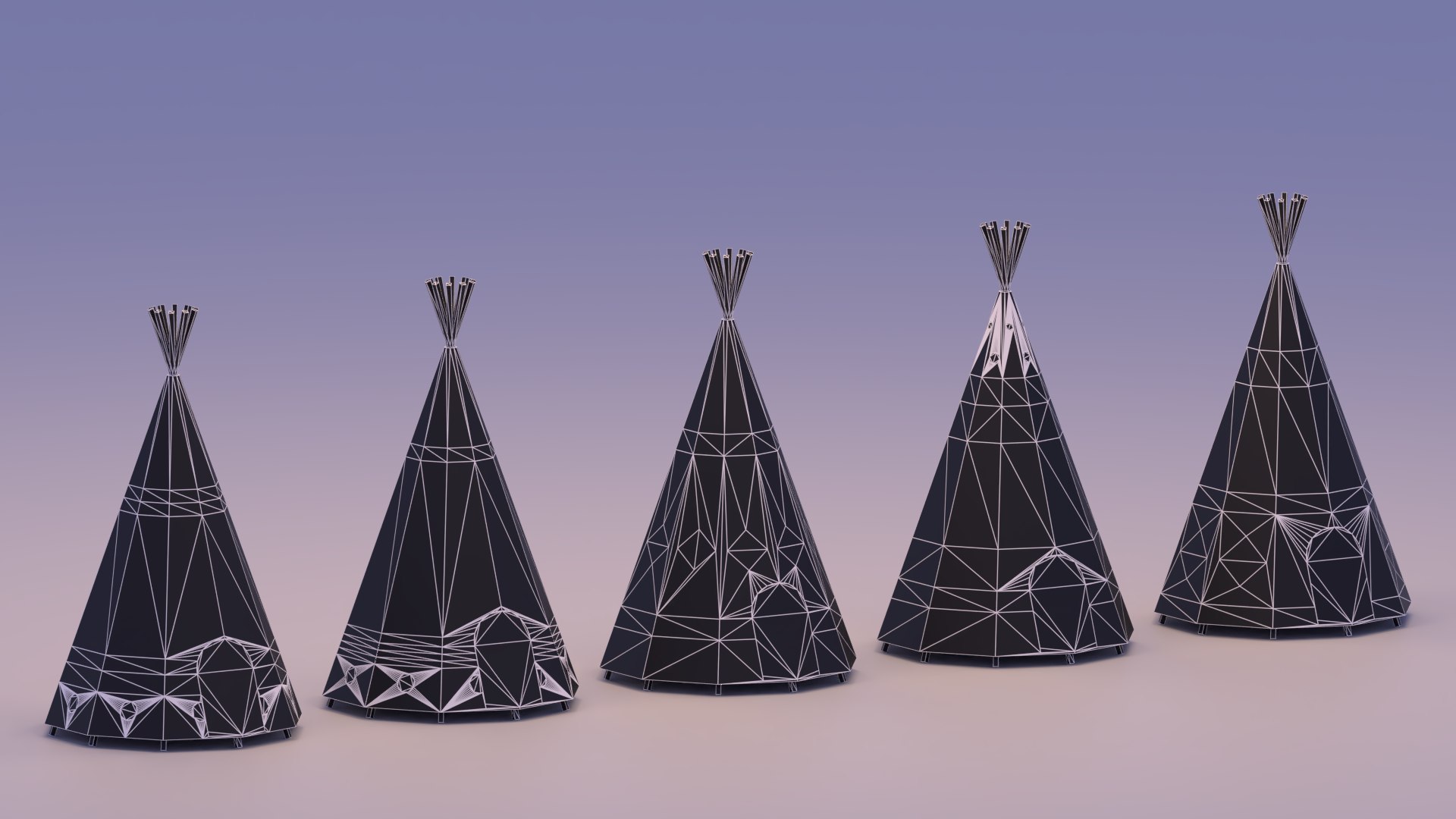 Indian Teepee Pee 3D Model - TurboSquid 1679086
