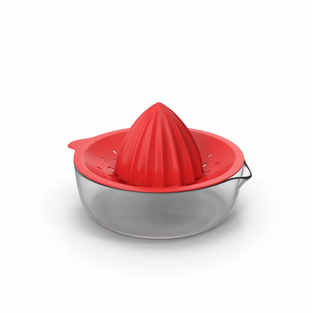 3D Red Citrus Squeezer - TurboSquid 2030498