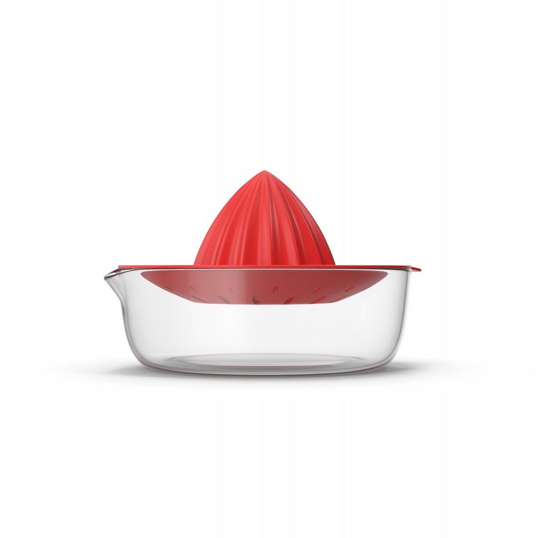 3D Red Citrus Squeezer - TurboSquid 2030498