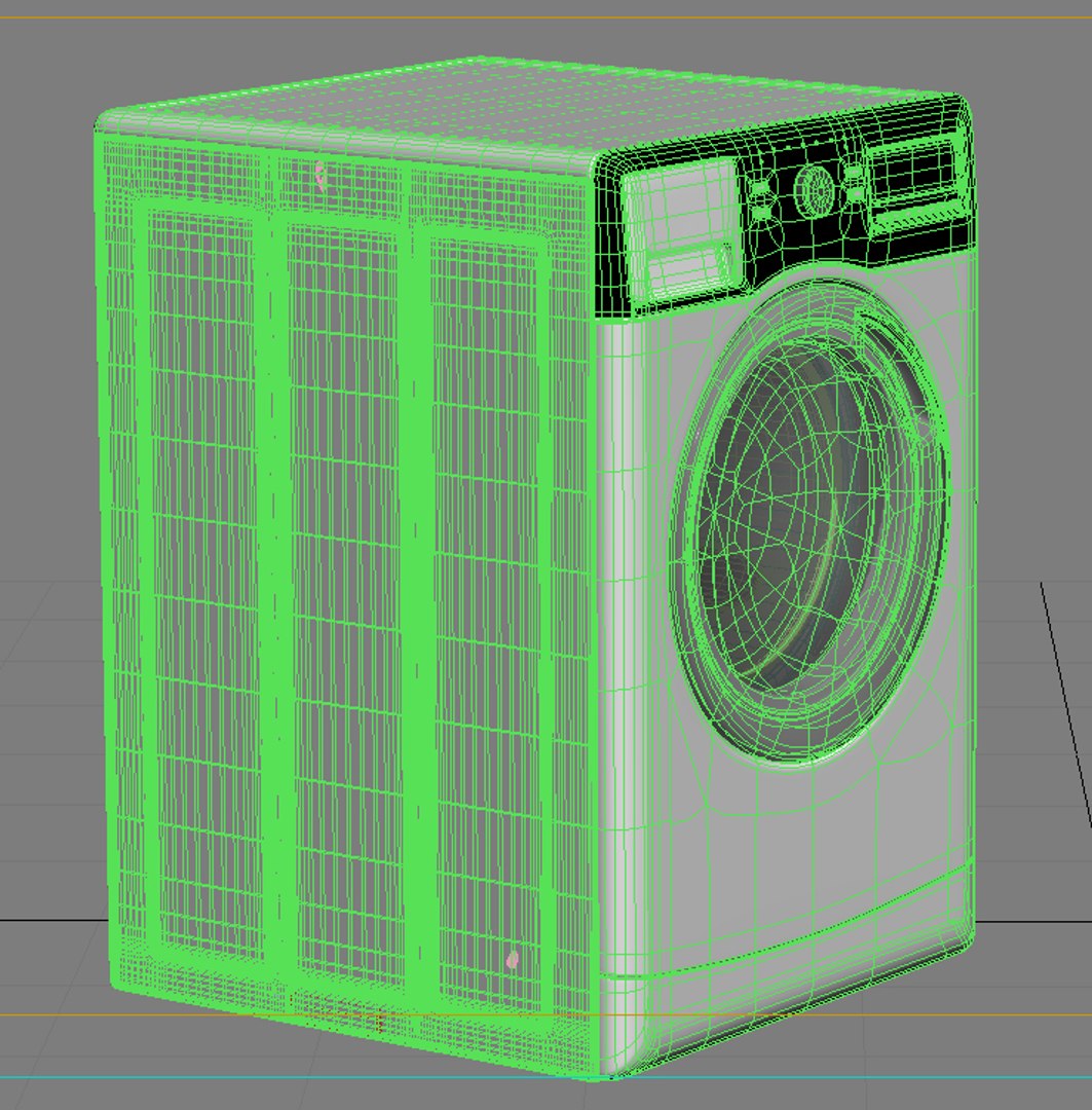Washing Machine 3d Model