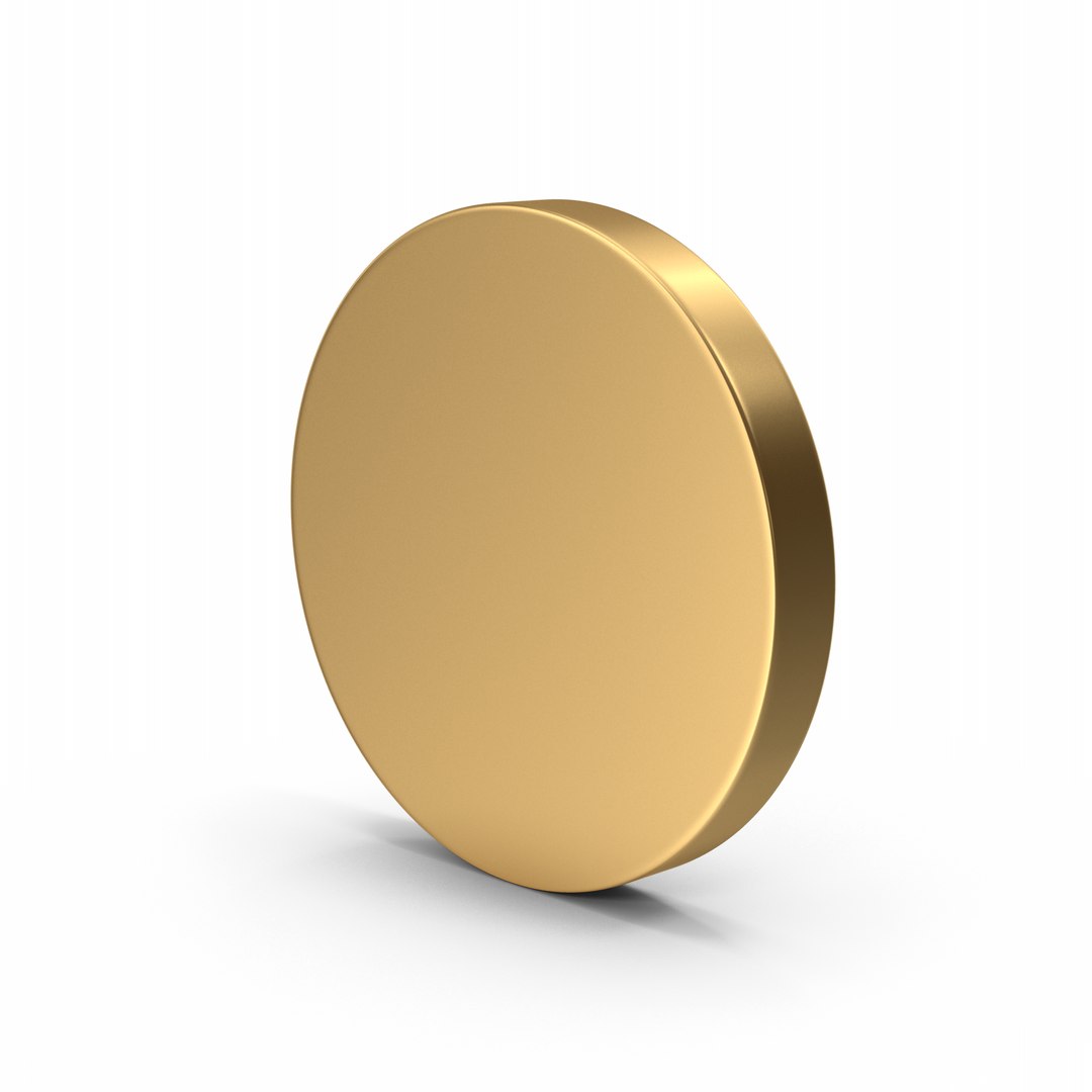 Gold Wall Clock 3D Model - TurboSquid 2186553