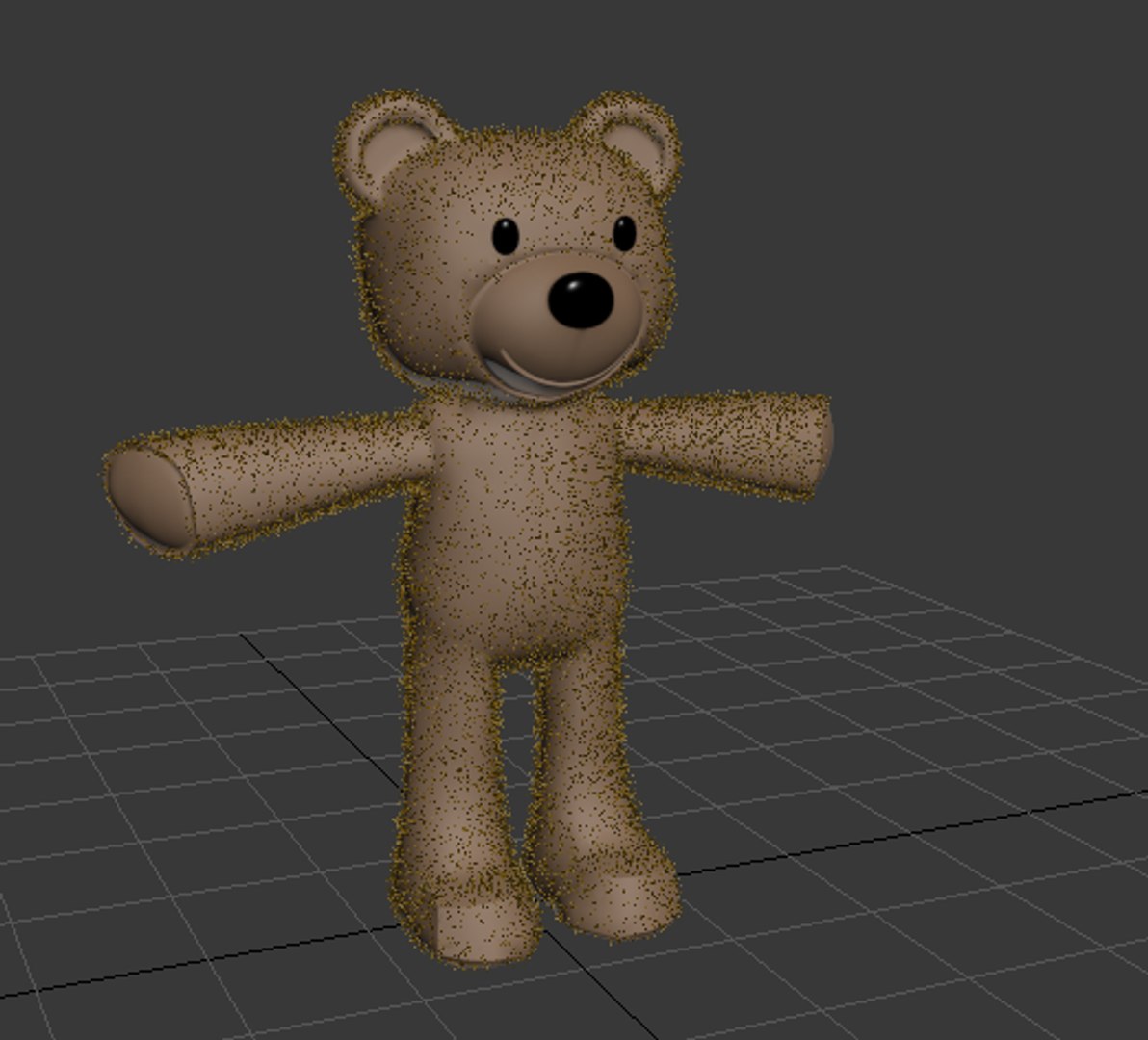 Toy Bear Rigged Model - TurboSquid 2168643