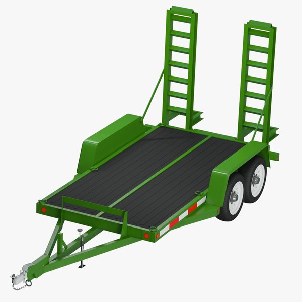 modelo 3d Remolque de equipo - TurboSquid 2024584
