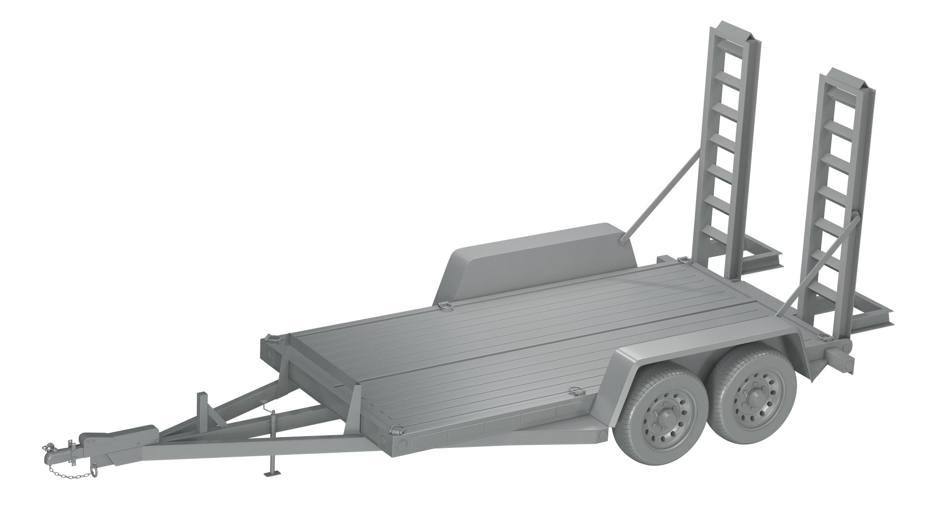 3D Equipment Trailer - TurboSquid 2024584