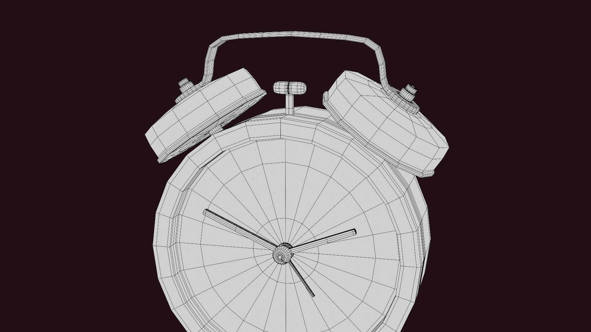 3D Alarm Clock Minimal 3D Illustration Model - TurboSquid 1889048