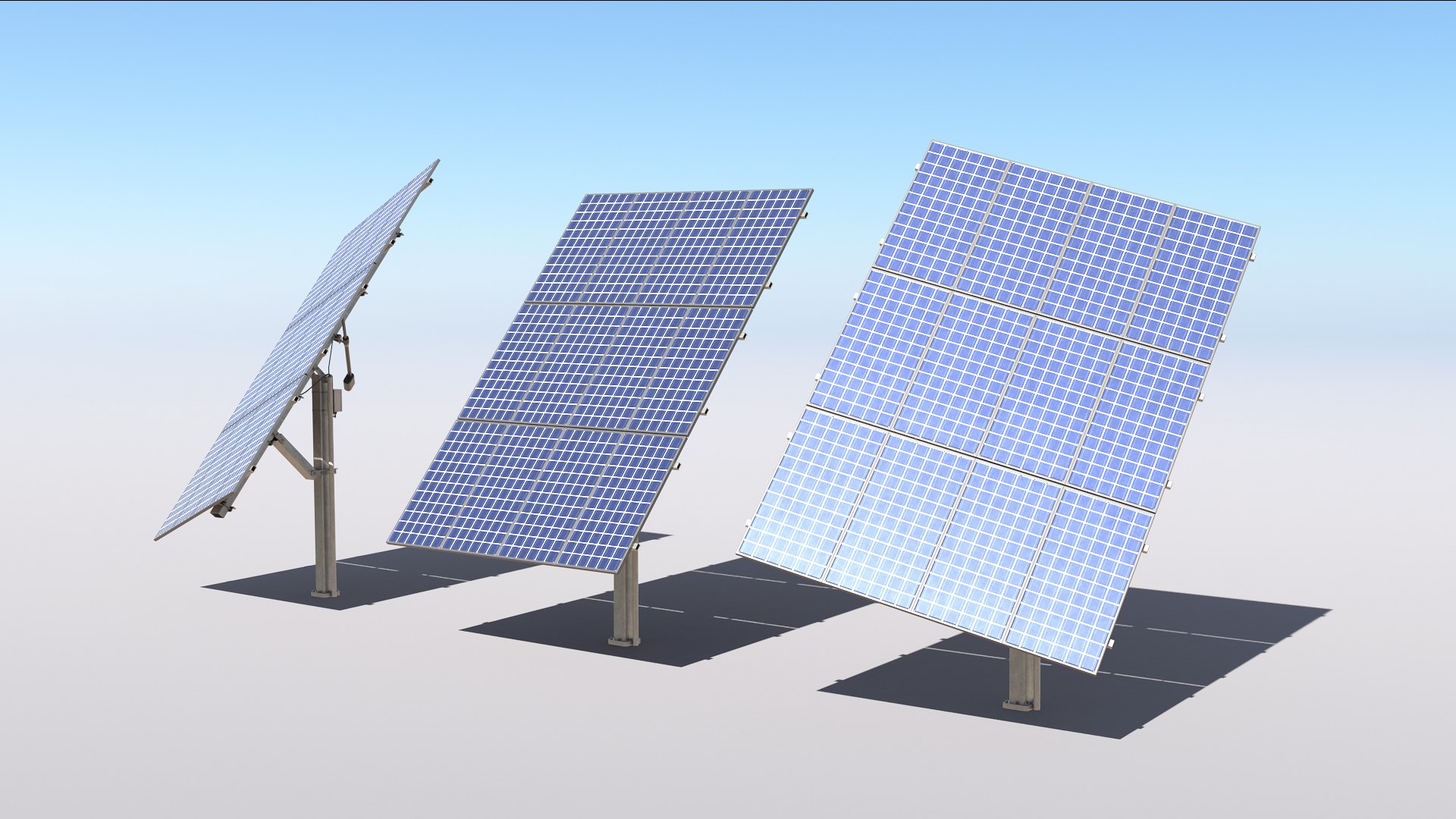 3D Solar Panels Model - TurboSquid 1998743