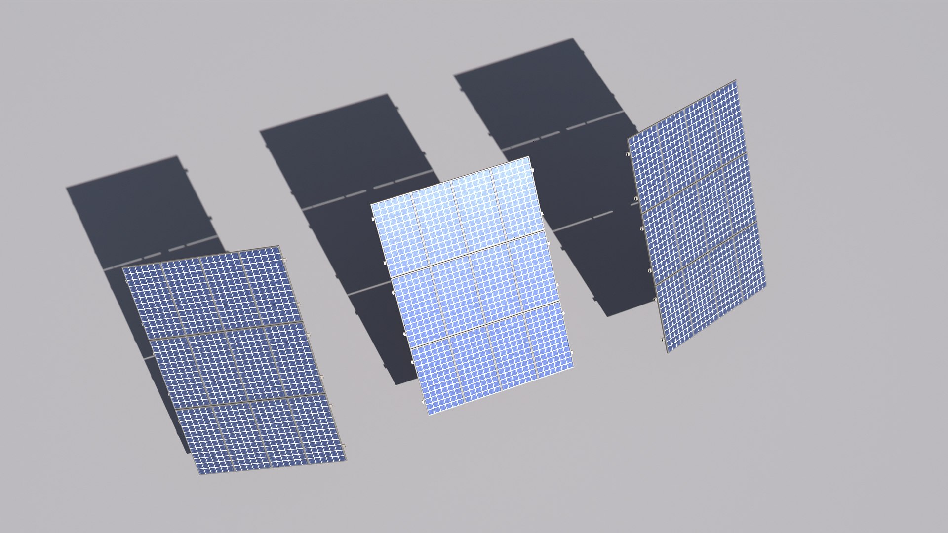 3D Solar Panels Model - TurboSquid 1998743
