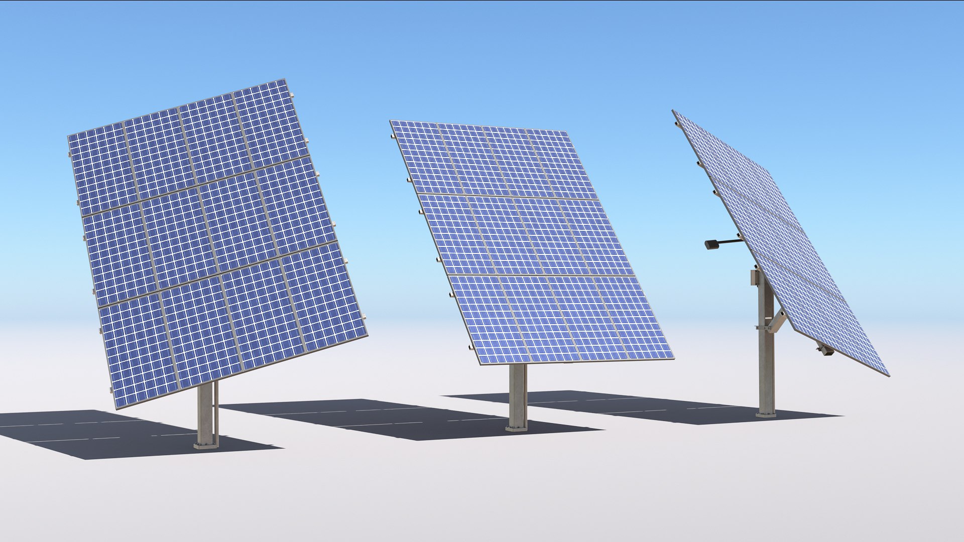 3D Solar Panels Model - TurboSquid 1998743