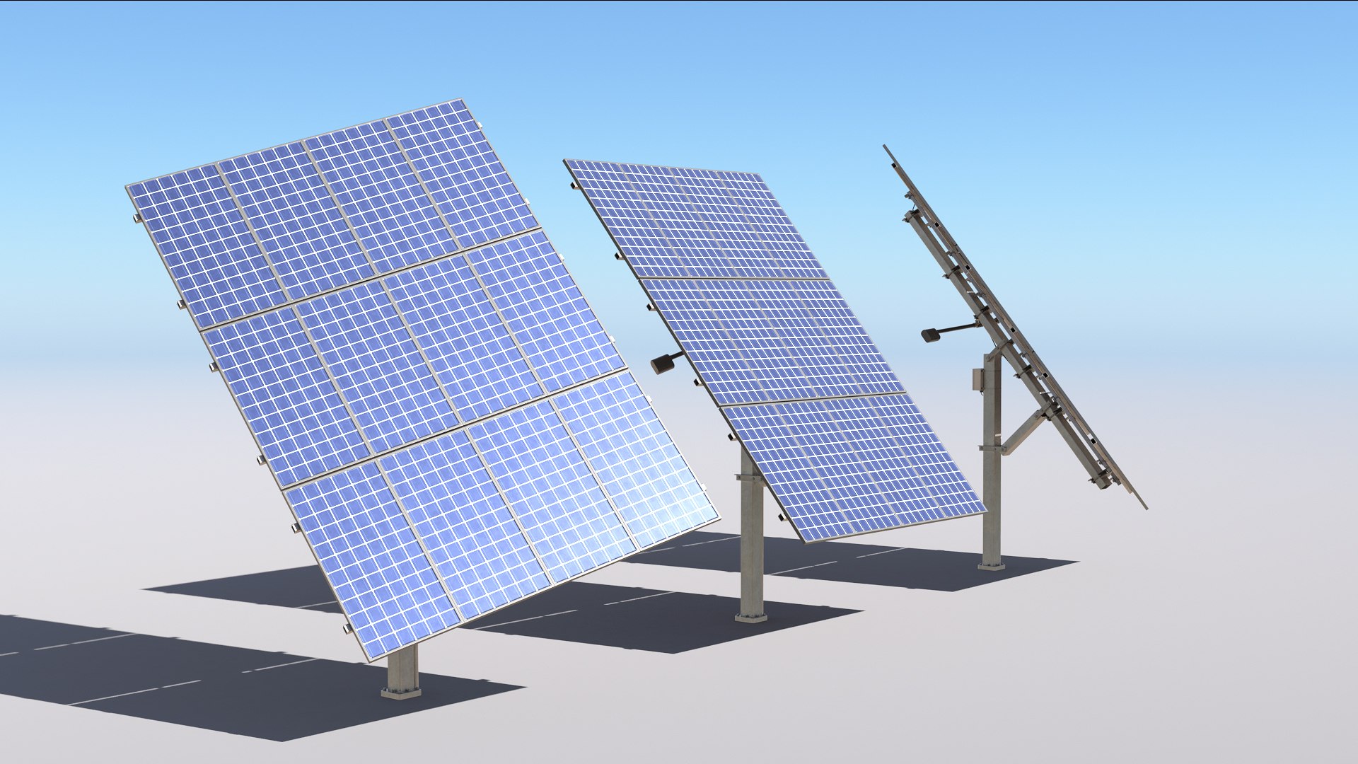 3D Solar Panels Model - TurboSquid 1998743