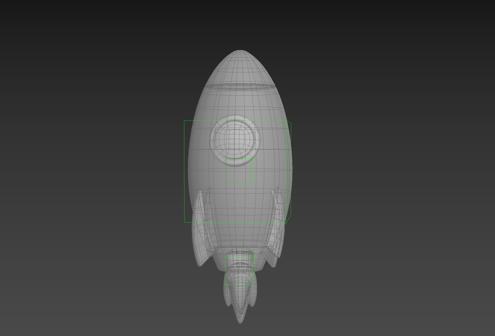 3D Model Cartoon Rocket - TurboSquid 2167598