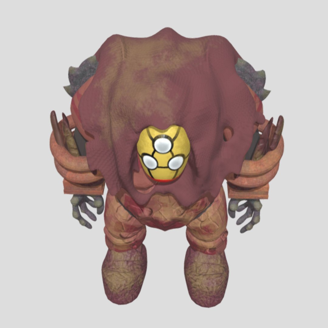 3D Old Golem - TurboSquid 1546631