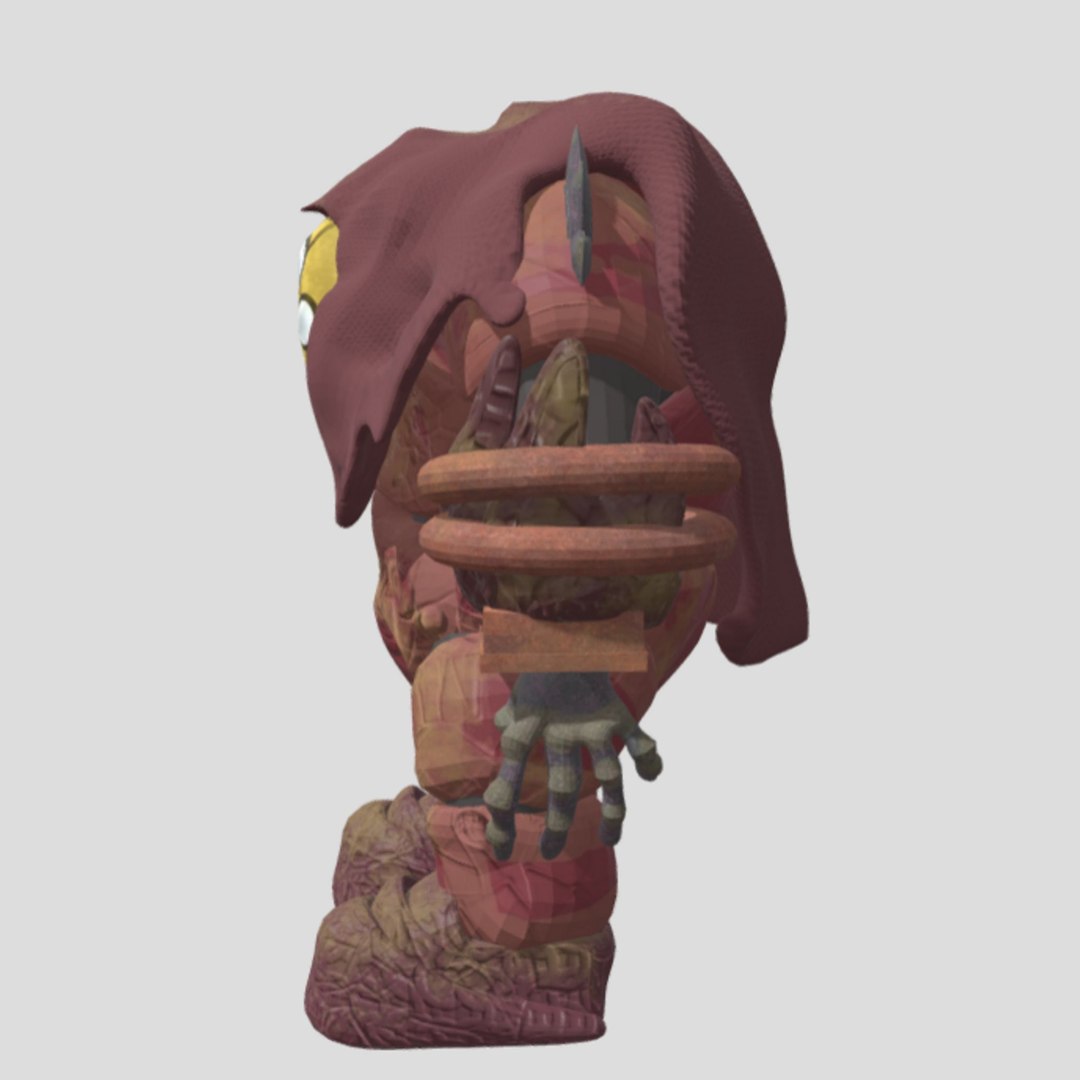 3D Old Golem - TurboSquid 1546631