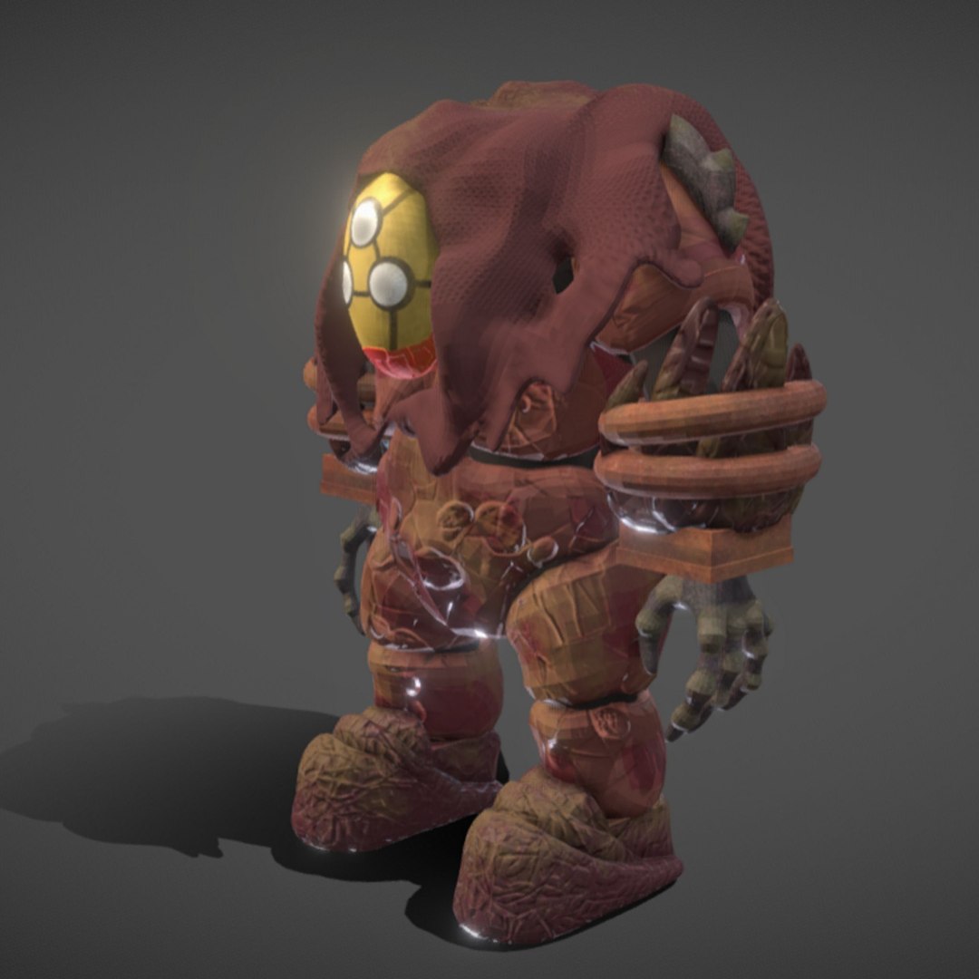 3D Old Golem - TurboSquid 1546631