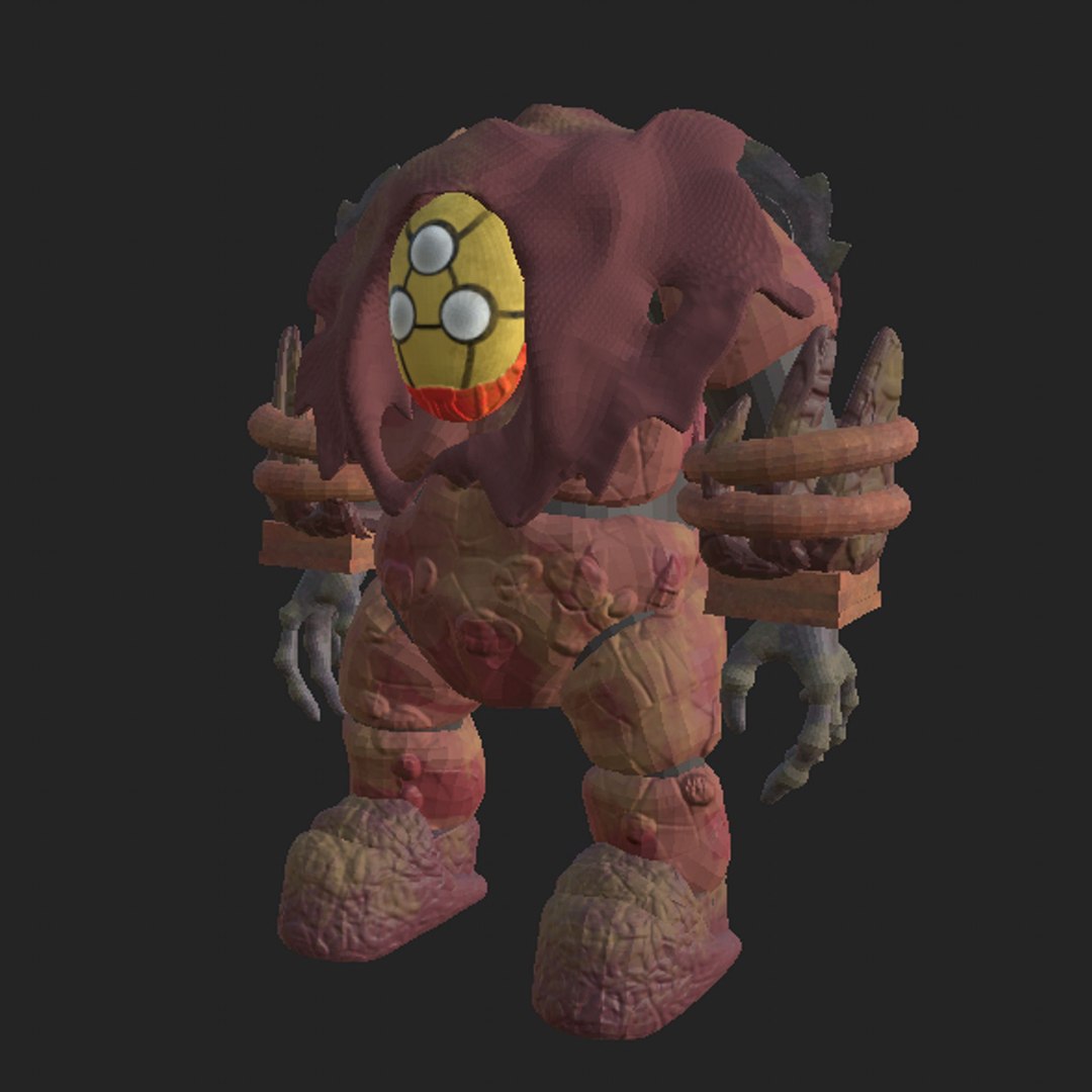 3D Old Golem - TurboSquid 1546631