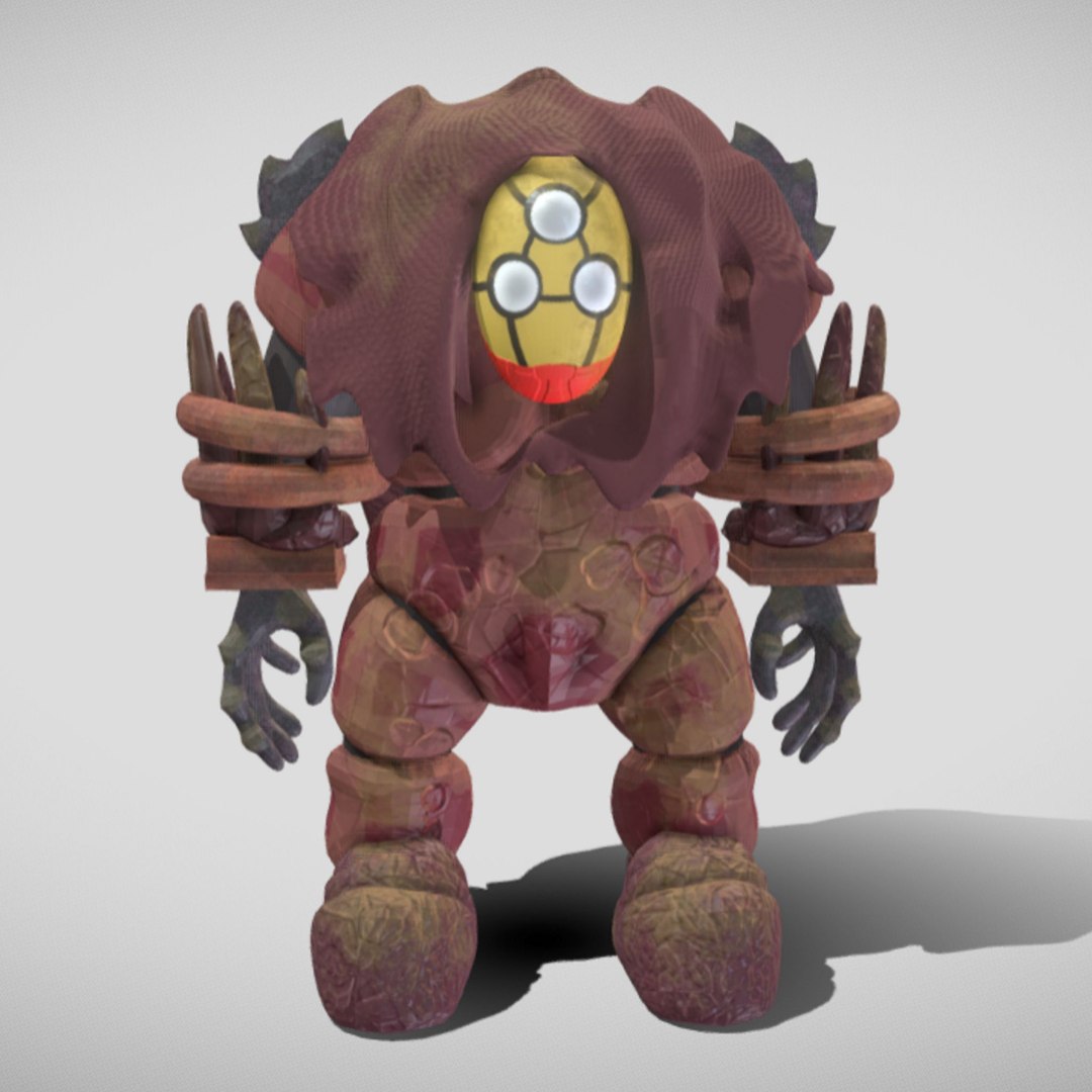 3D Old Golem - TurboSquid 1546631