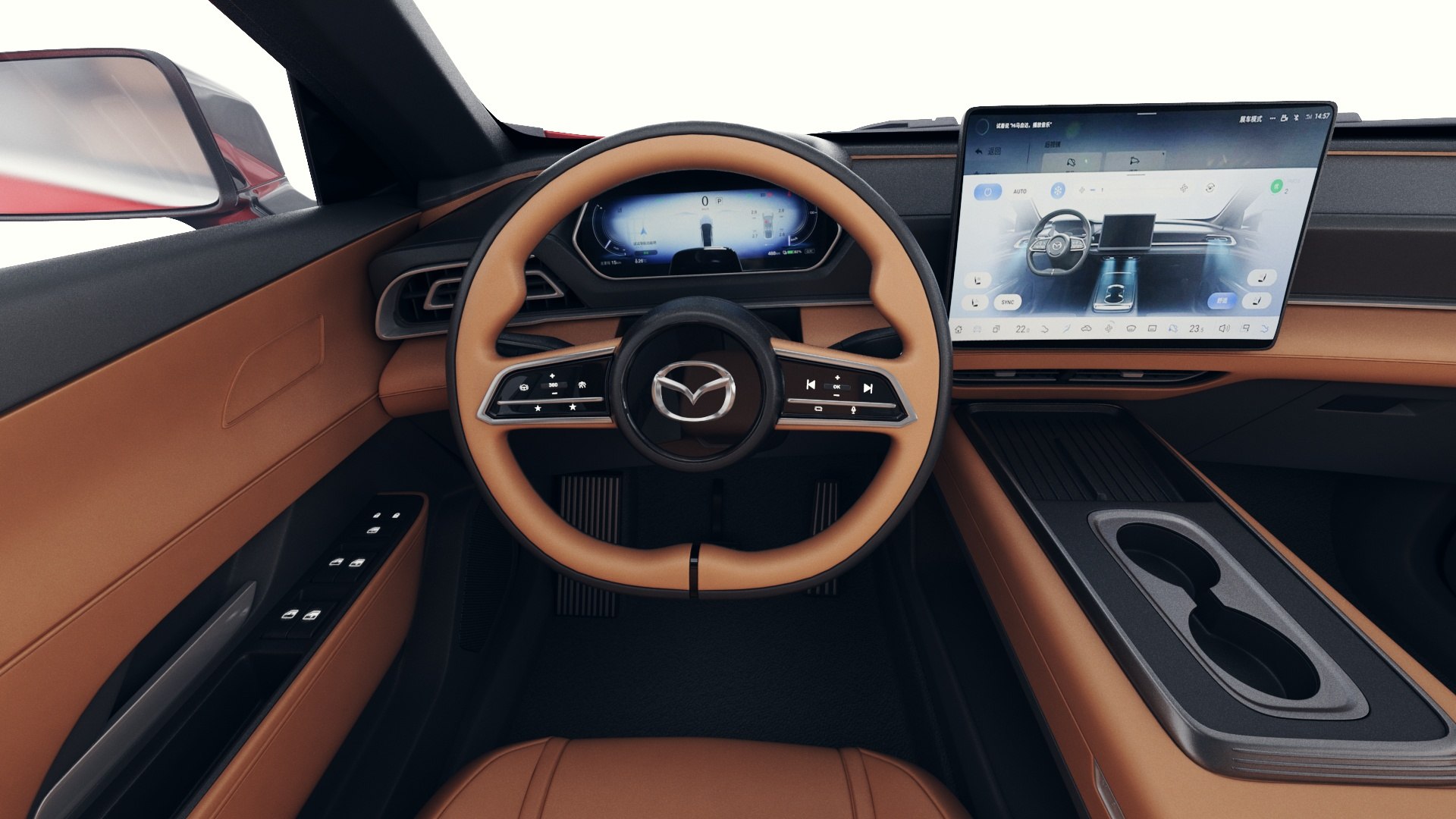 3D Mazda 6e EZ-6 2025 With Interior - TurboSquid 2379943