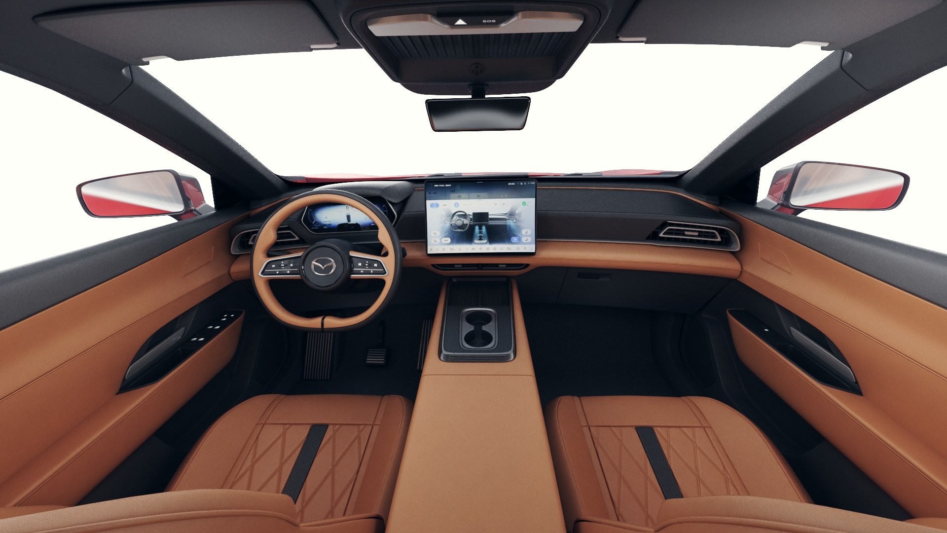 3D Mazda 6e EZ-6 2025 With Interior - TurboSquid 2379943