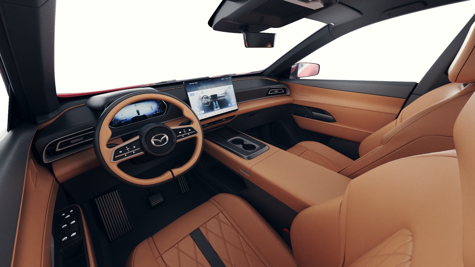 3D Mazda 6e EZ-6 2025 With Interior - TurboSquid 2379943