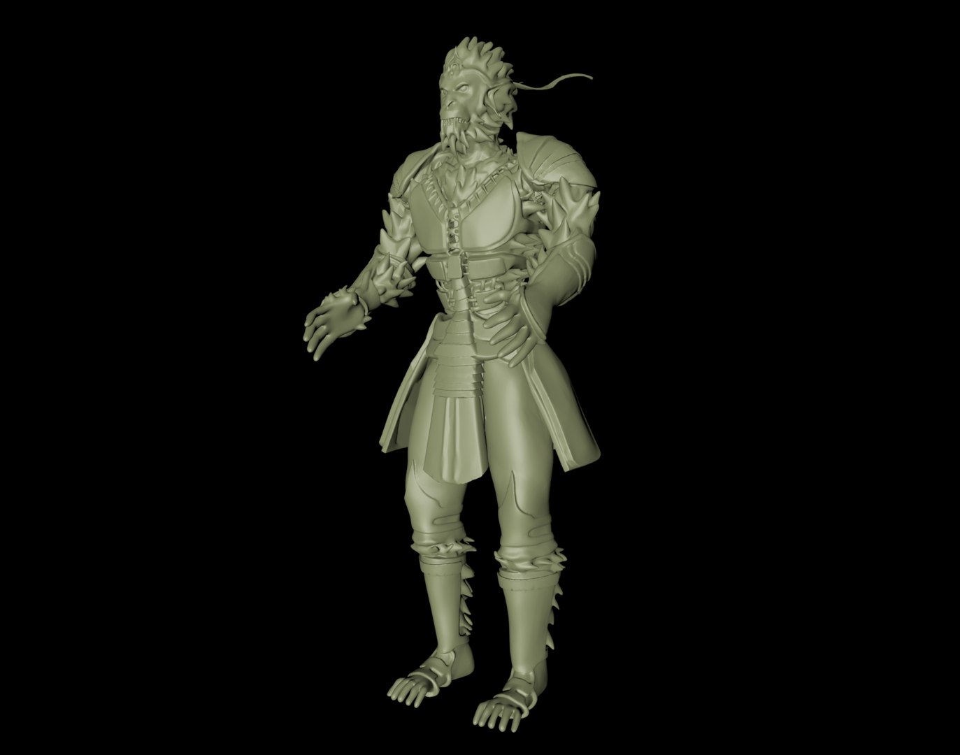 3D Sun Wukong Monkey King Model - TurboSquid 1316031