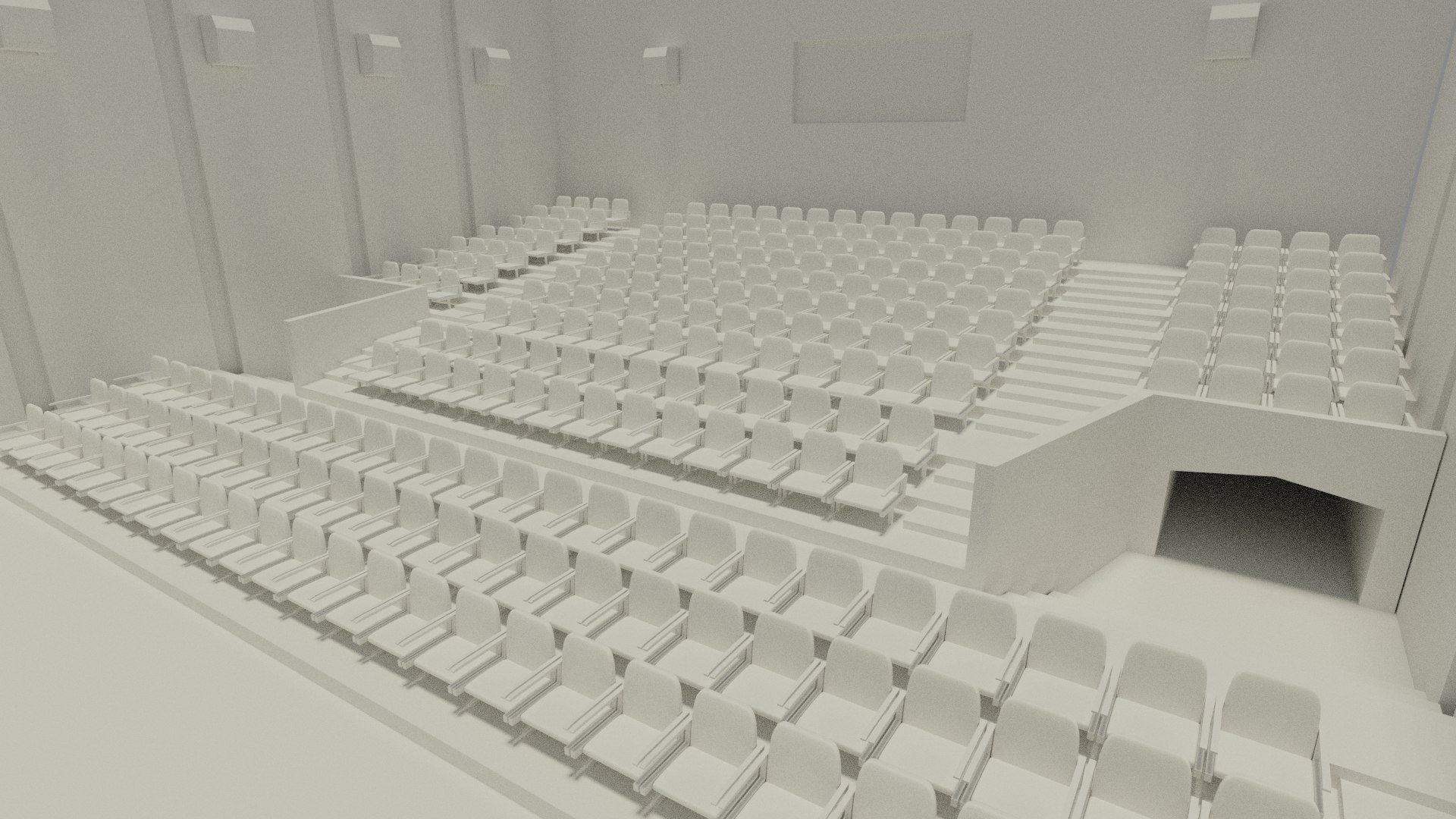 Movie Theater 3D Model - TurboSquid 1505824