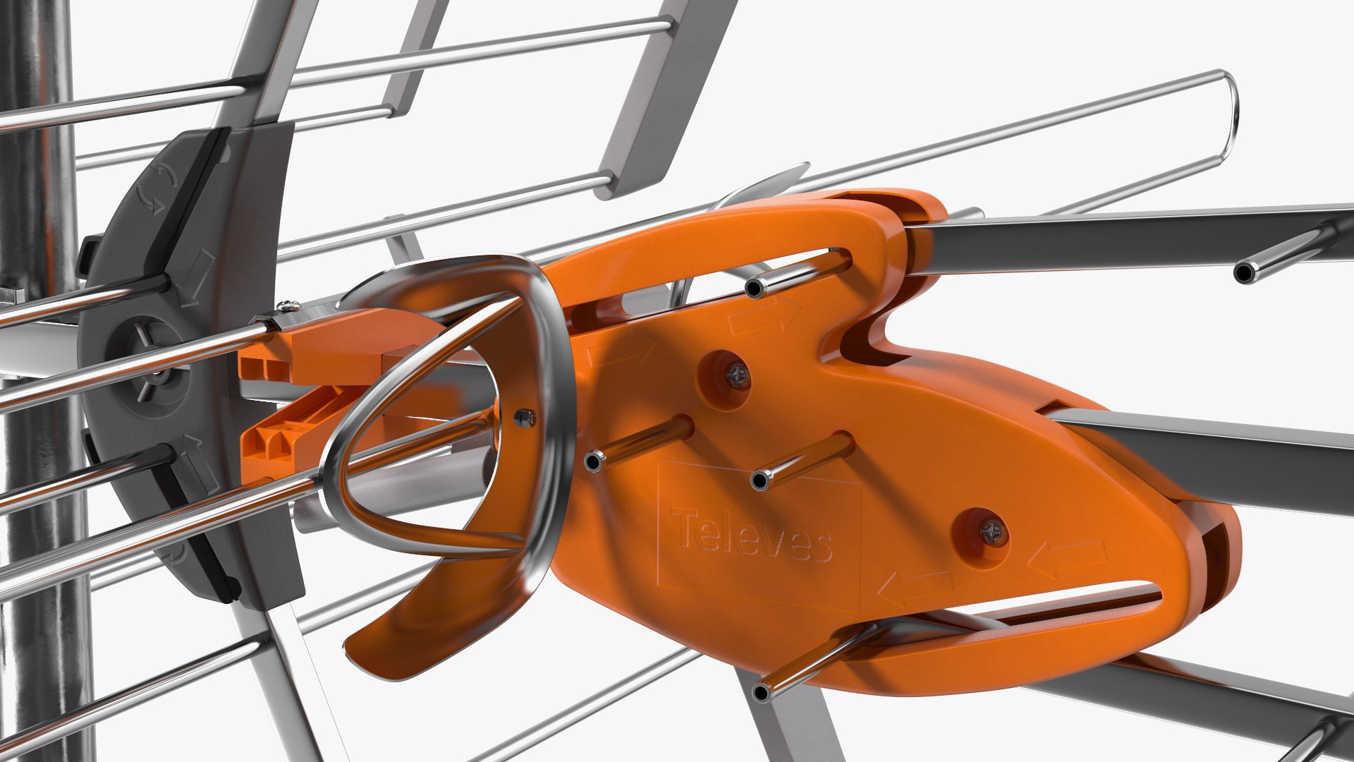 Televes DAT BOSS MIX Amplified Antenna 3D model - TurboSquid 1772168