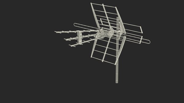 Televes DAT BOSS MIX Amplified Antenna 3D model - TurboSquid 1772168