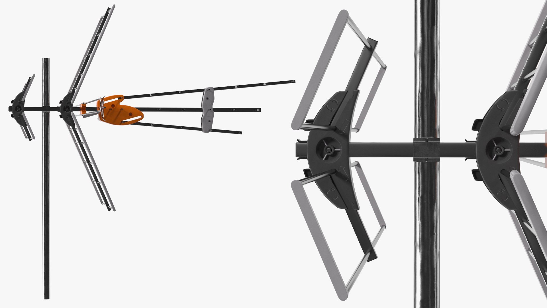 Televes DAT BOSS MIX Amplified Antenna 3D model - TurboSquid 1772168