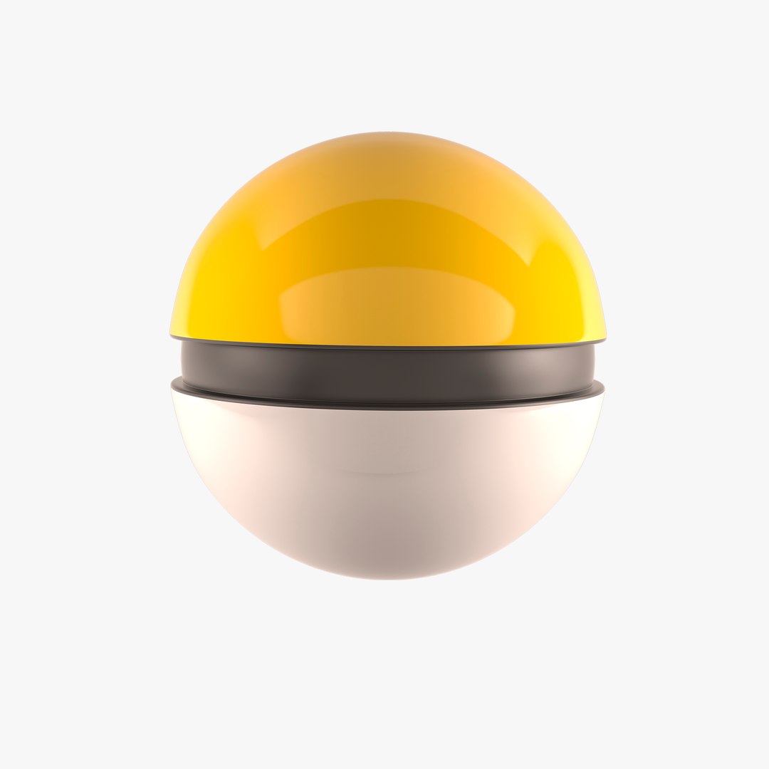 Pokemon Ball 3d Model