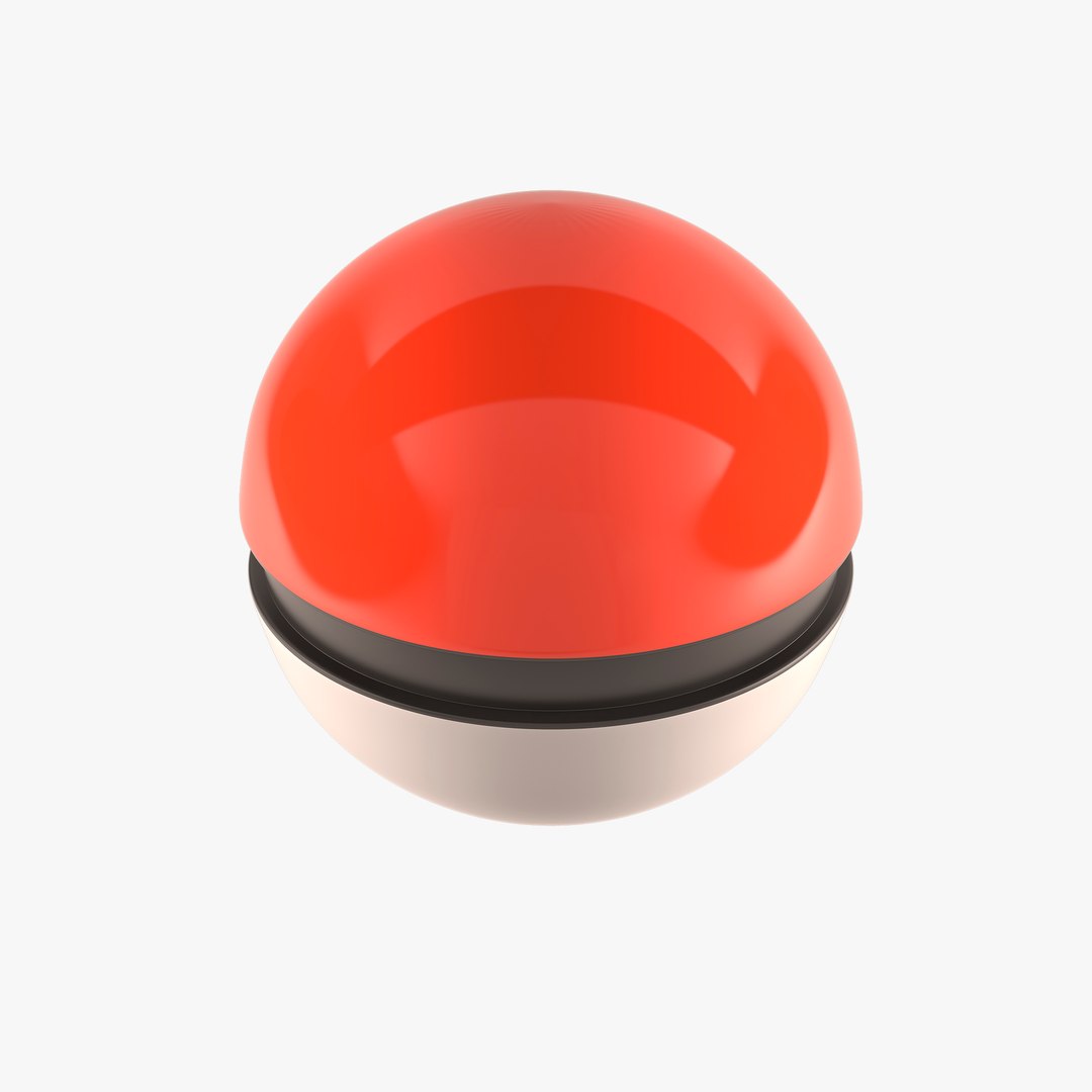 Pokemon Ball 3d Model