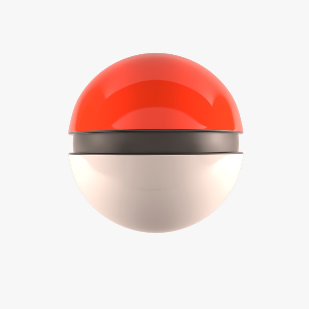 Pokemon Ball 3d Model