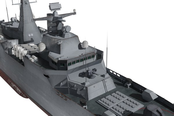 MEKO A200 エル・ムダミール級フリゲート3Dモデル - TurboSquid 2307139
